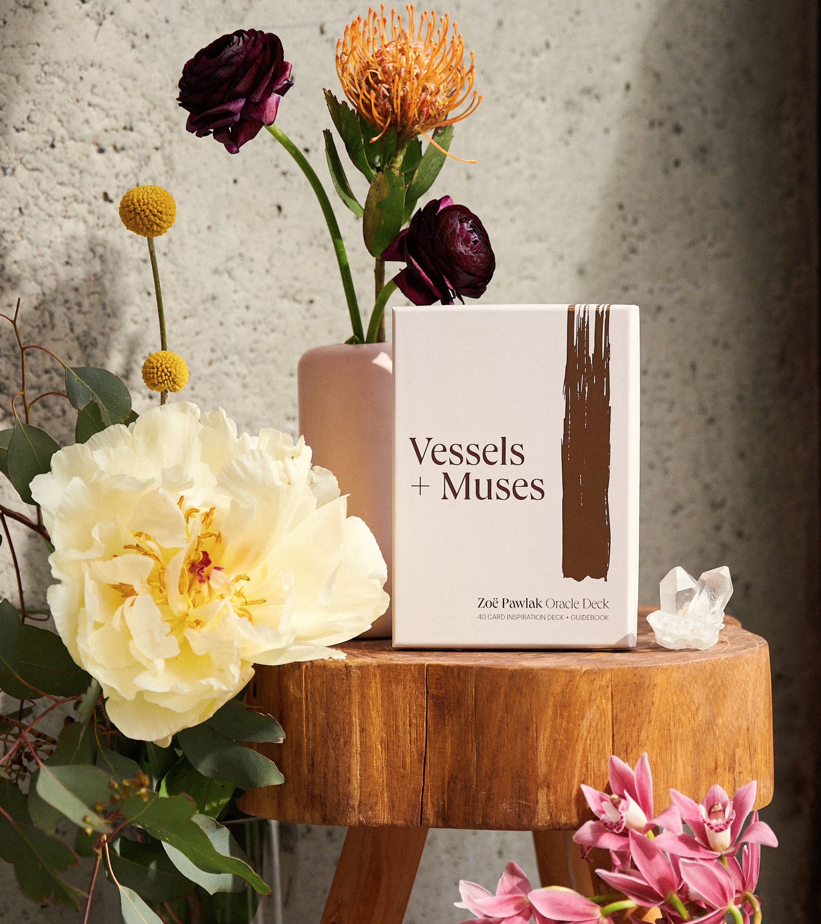 Vessels & Muses Oracle Deck + Guide Book – Zoë Pawlak Oracle Deck
